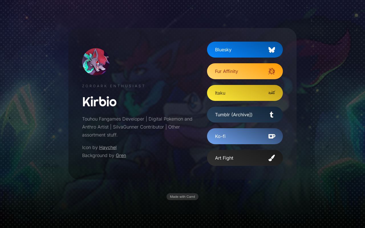 Kirbio's Contact List